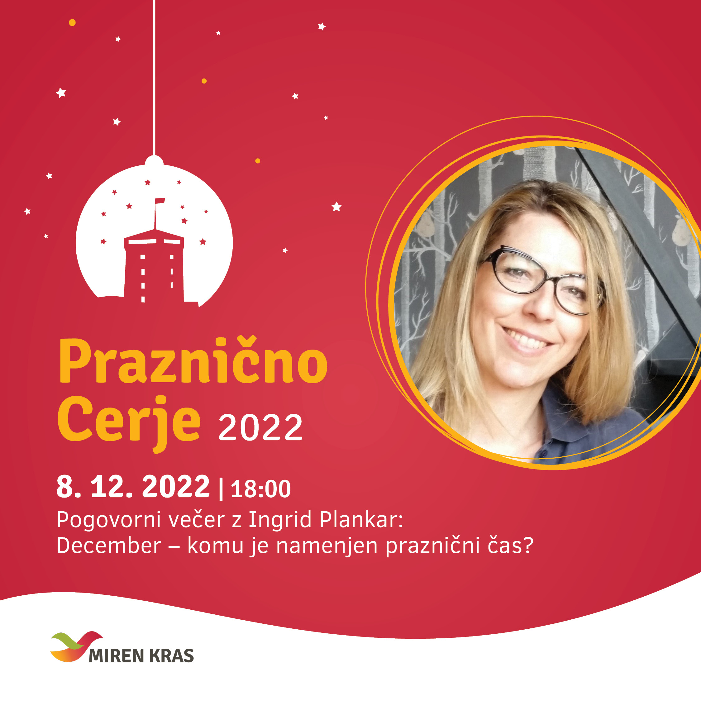 Pogovorni večer z Ingrid Plankar: December - komu je namenjen praznični ...